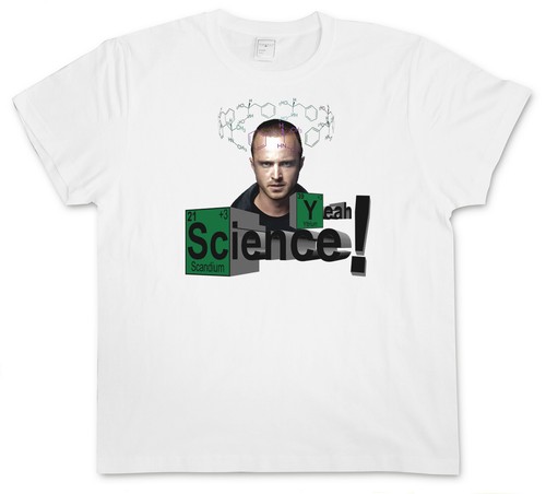 YEAH SCIENCE JESSE PINKMAN T-SHIRT - Breaking Walter White Heisenberg ...