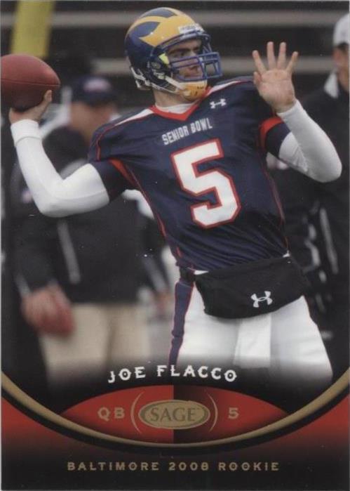 2008 SAGE - Joe Flacco #20 (RC) for sale online | eBay