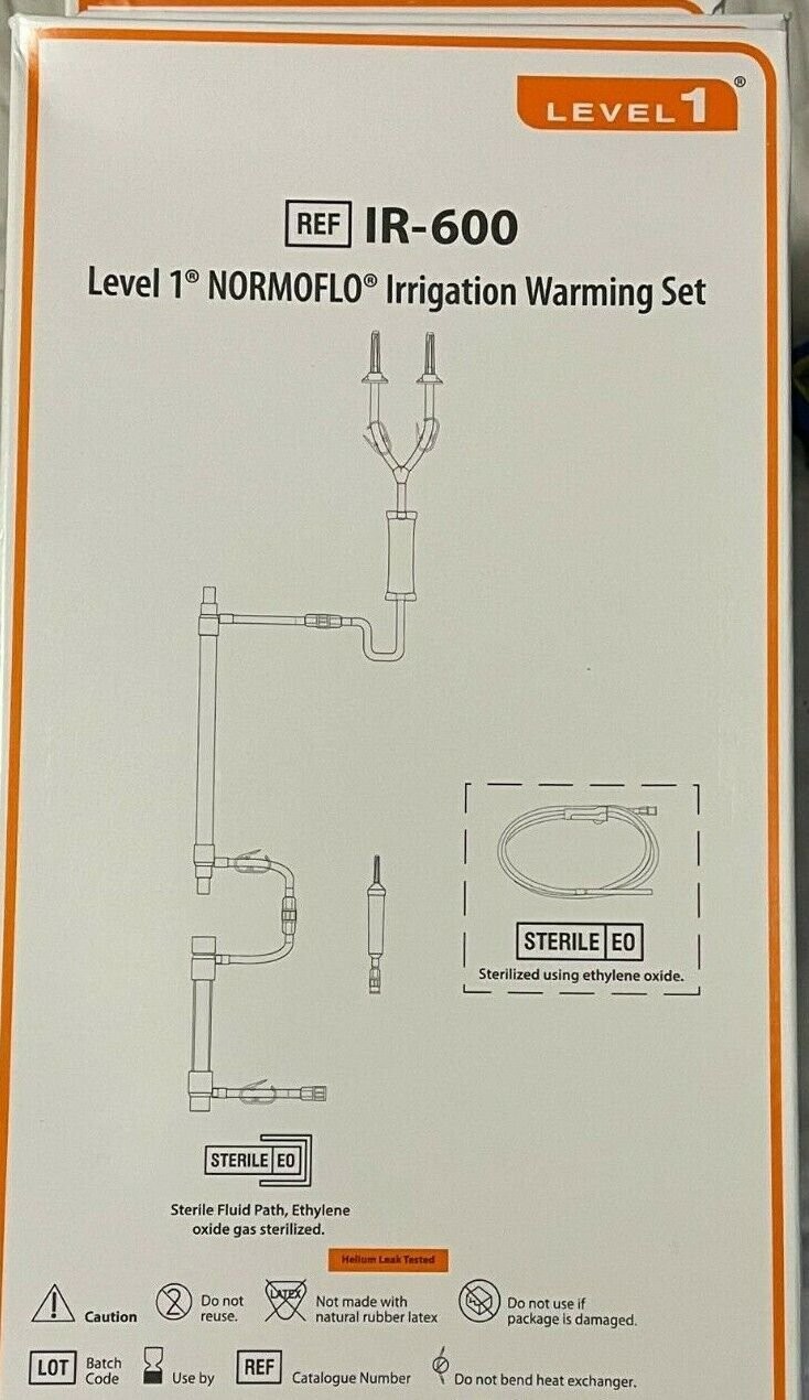 Smiths Medical Ir-600 Level 1 Normoflo Irrigation Warming Set Case of ...