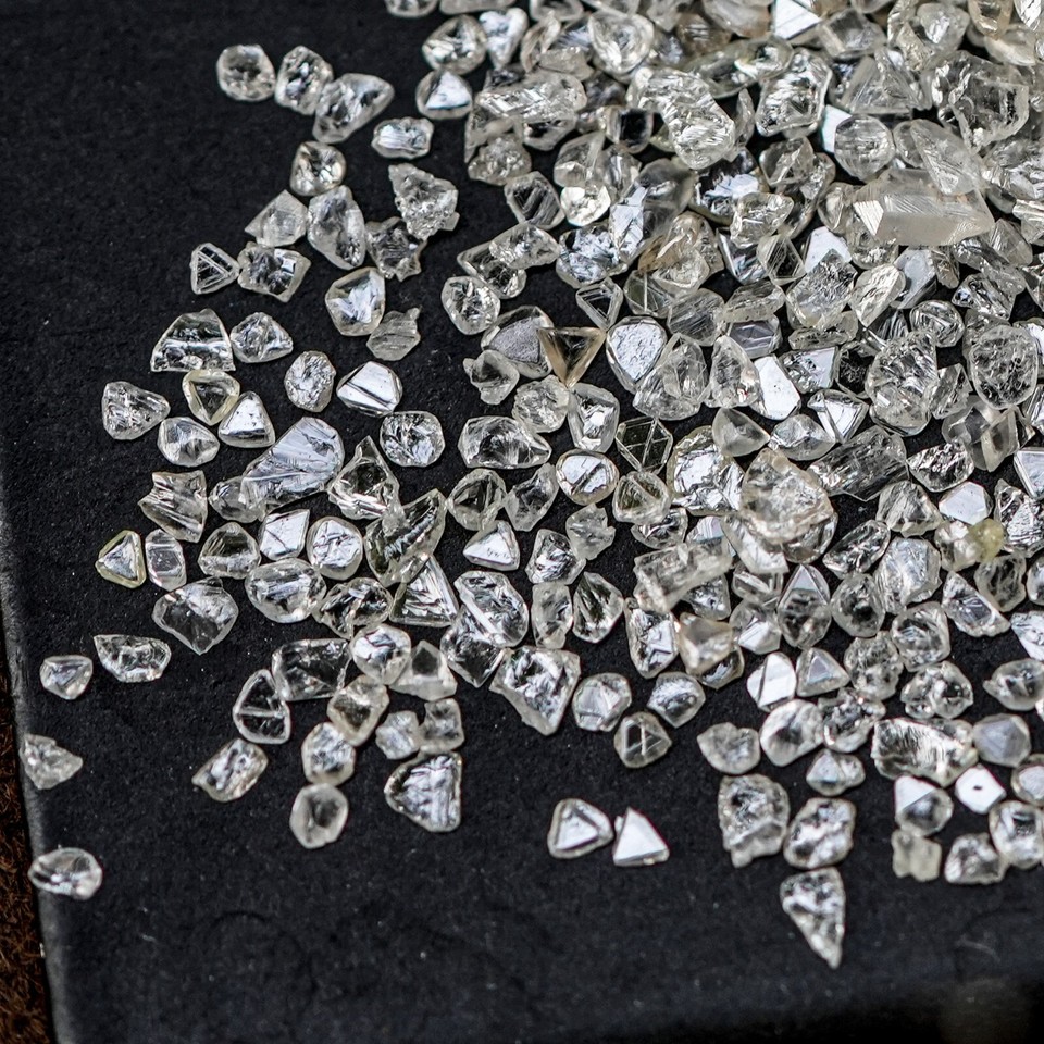 Raw Tiny 1.00CT Natural Rough Loose Small White Diamond, Uncut Raw ...