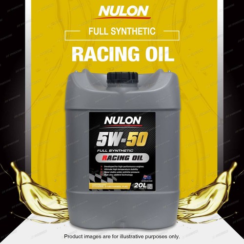 Nulon Full Synthetic 5W-50 Racing Engine Oil 20L for Holden 3.8L 5.0L ...