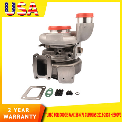 Turbo for Dodge Ram ISB 6.7L Turbo I6 Diesel Cummins 2013- 2018 HE300VG ...