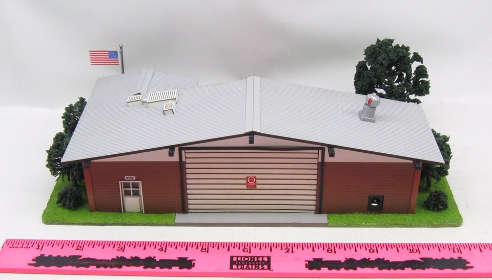 Menards ~ HO Gauge Fire Station *Prototype* | eBay