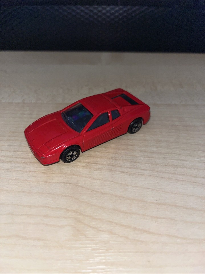 Corgi Ferrari Testarossa RED 1:64 Diecast 1980 Corgi Junior Collectors ...