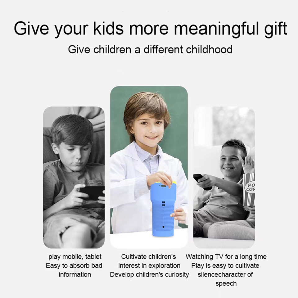 Pocket Microscope For Kids Single Lens Microscope 2.0inch IPS Screen ...