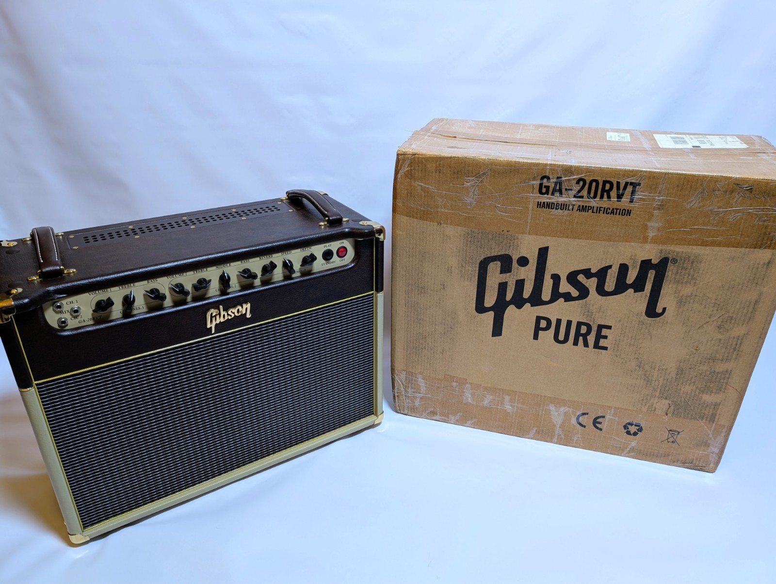 2005 Gibson GA-20RVT Amplifier w/ Alnico Jensen Blackbird - Hand Wired ...