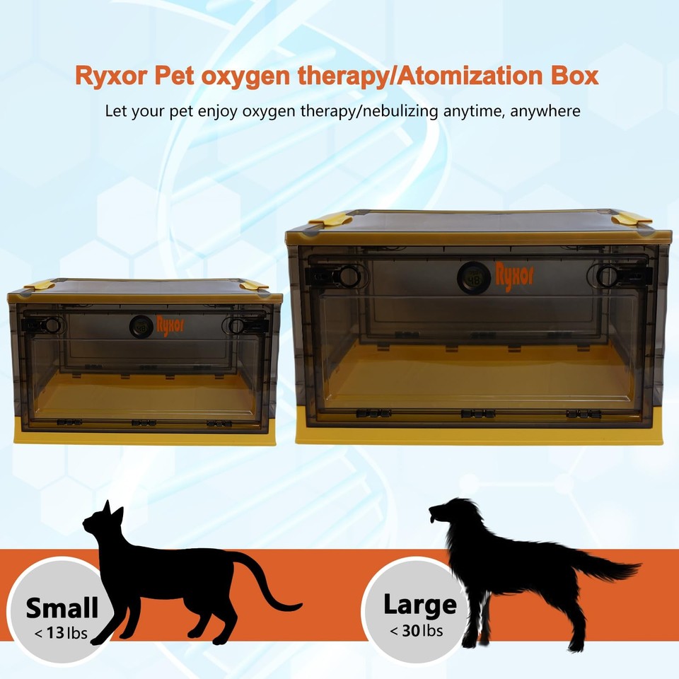 Pet Nebulizer Nest, Cat & Dog Oxygen Chamber, Small Pet Oxygen ...