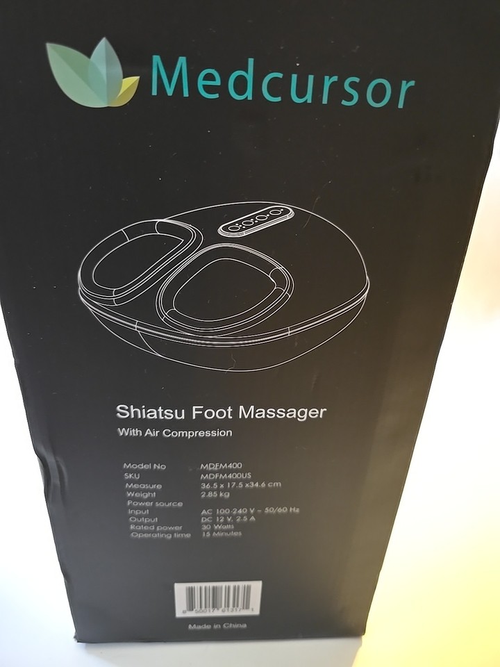 Medcursor foot massager with Heat Works Great!!!!! | eBay