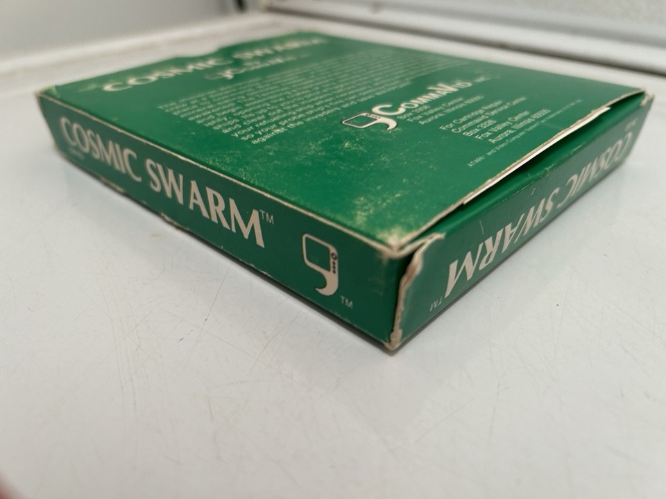 Atari 2600 Cosmic Swarm CIB Complete w/ Box, Manual, Game! Rare ...