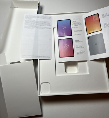 iPad Pro BOX ONLY 256 GB Model 2022 EMPTY With OWM Inserts See Photos ...