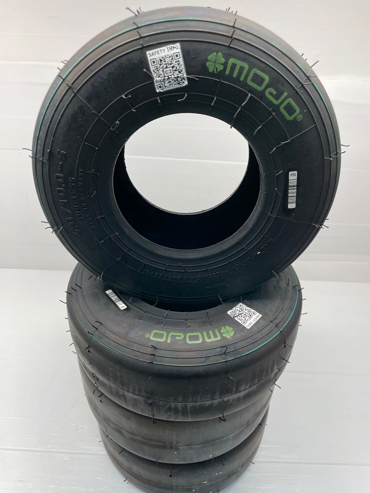 New Kart Mojo C2 Tyre Set Rotax Micro Mini MAX Inter 950mm Cadet UK ...