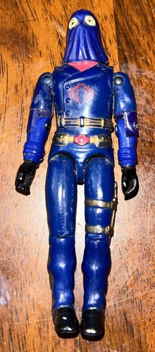 1984 GI Joe Hooded Cobra Commander v2 Enemy Leader Very Good Condition ...