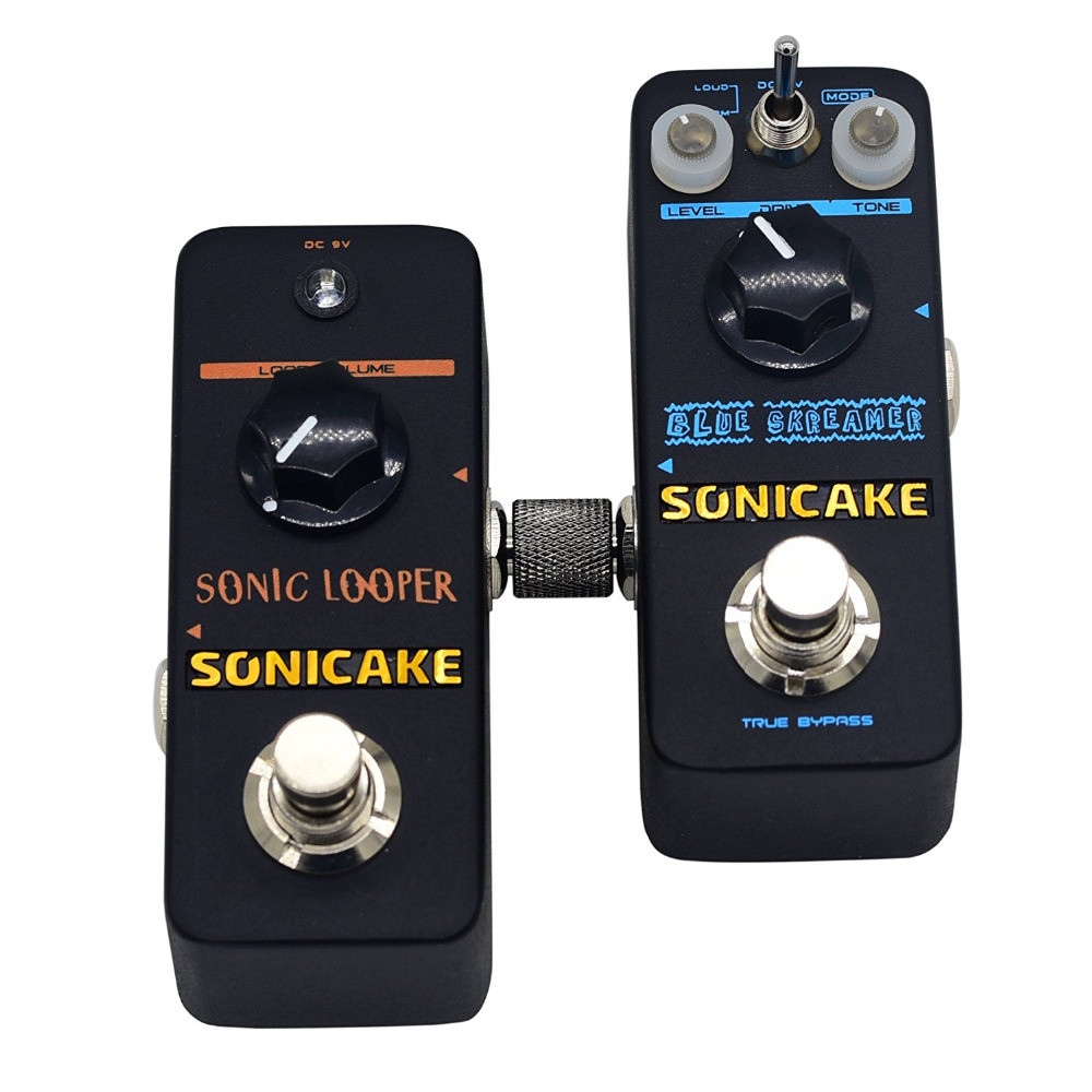 SONICAKE Guitar Multi Effects Pedal Delay/Chorus/Distortion/Overdrive ...