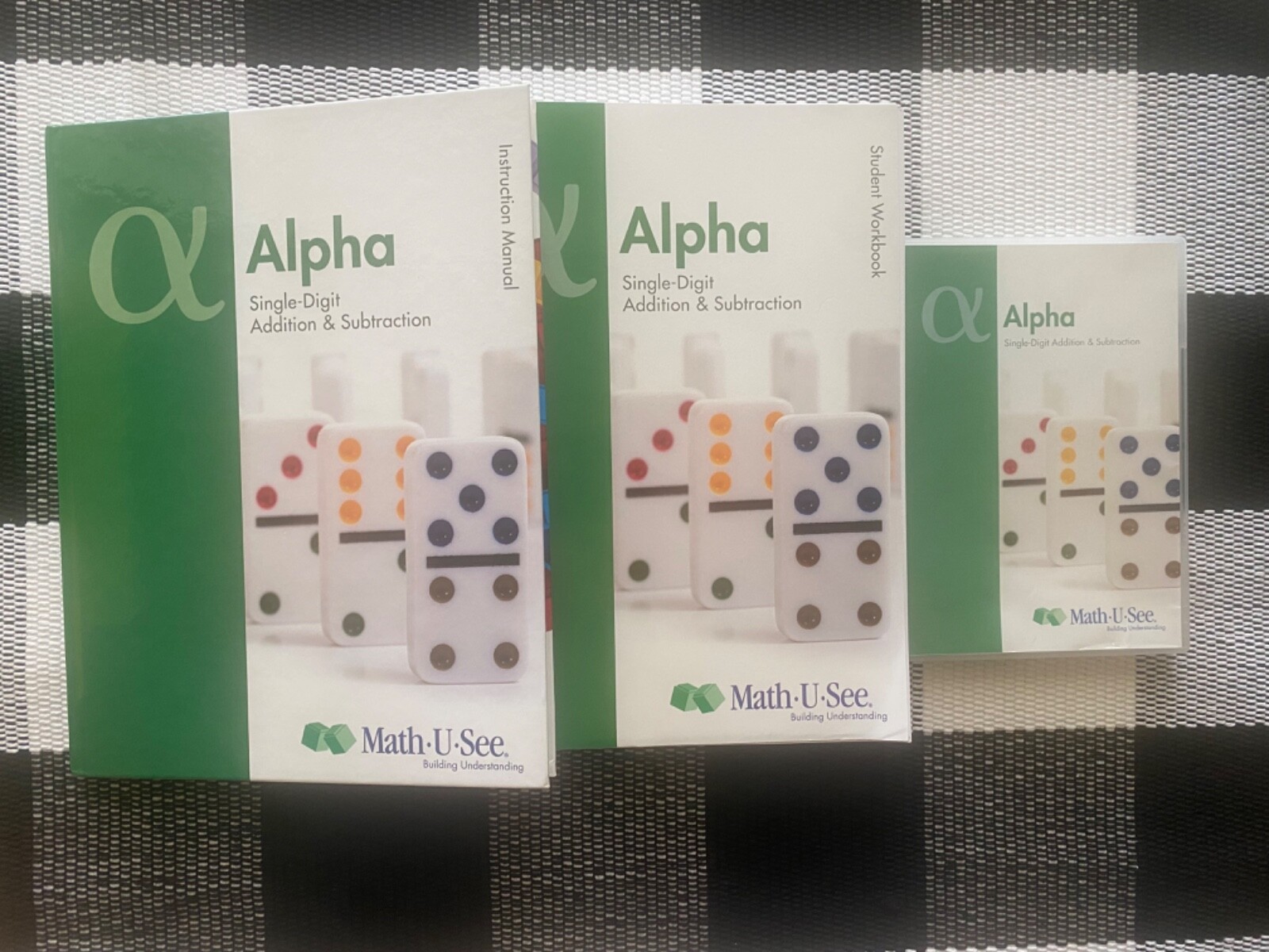 Math-u-see Alpha Instruction Manual, Student Workbook & DVD (1) - GOOD ...