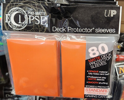 ORANGE ULTRA PRO ECLIPSE PRO MATTE DECK PROTECTOR/SLEEVES (STANDARD ...