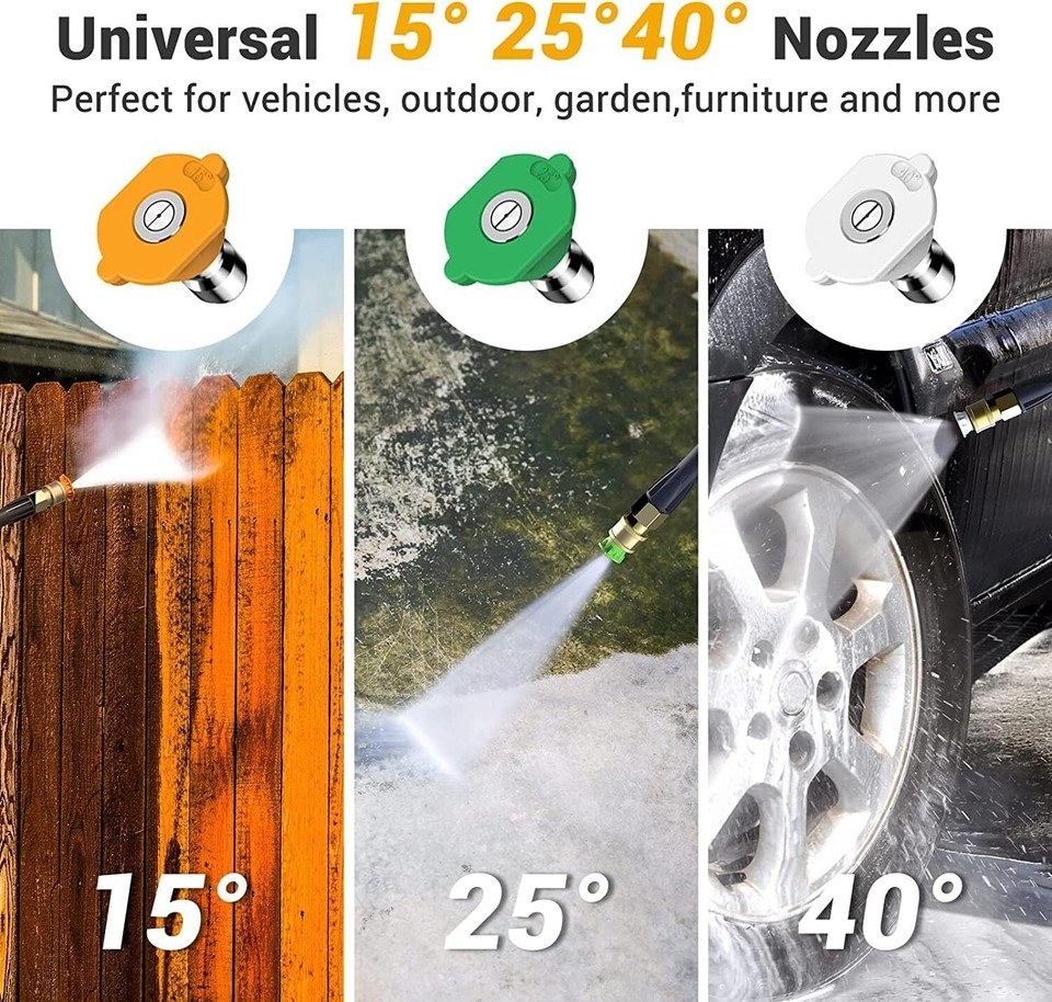 2024 Rock&Rocker Pressure Washer 1950 PSI High Pressure Power Washer | eBay