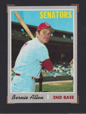 1970 Topps BASEBALL #577 Bernie Allen - Senators - ExMT - 343 - 🔥⚾🔥 | eBay