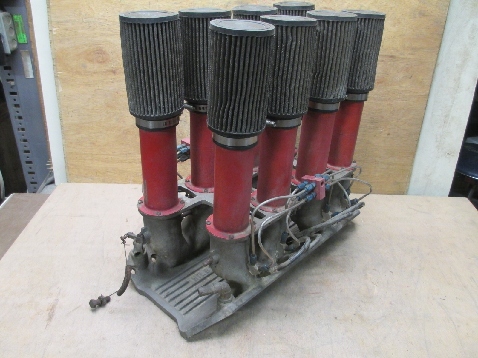 HILBORN Fuel Injection Big Block Chevy BB Mechanical Stack w / Nitrous ...