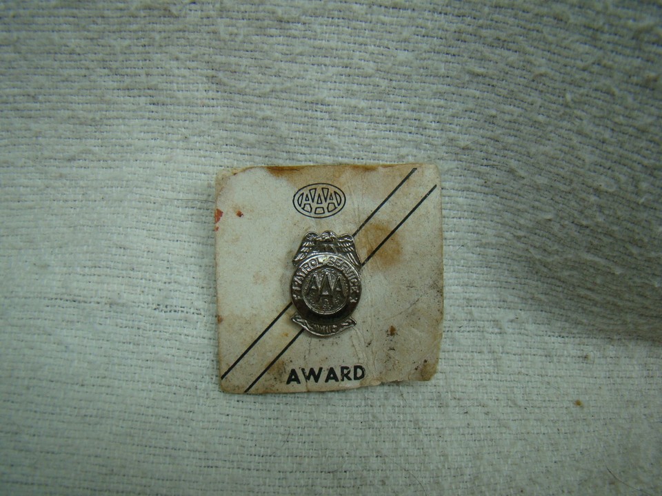vintage AAA Patrol Service lapel pin AAA hat pin vintage collectible ...