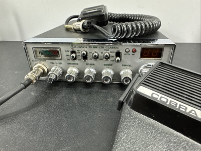 Cobra 29 NW LTD Classic 40 Channel CB Radio Night Watch + 2 Microphones ...