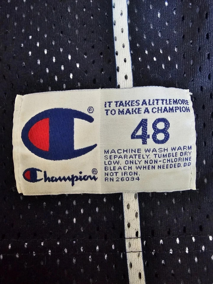 Authentic Clyde Drexler Houston Rockets Champion 1996 50th Jersey Size ...