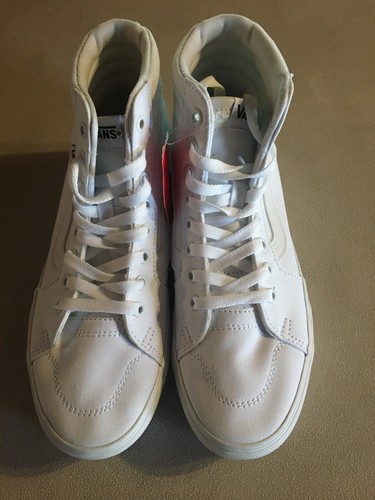 Vans Sk8-Hi Tapered Stackform white canvas size Women 8.5 | eBay