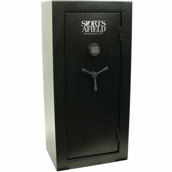 Sports Afield 30 Gun Safe Firearm Storage Fire Rated E-lock Black ...