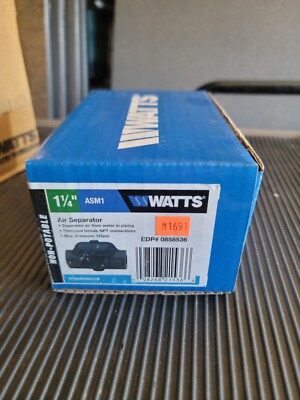 NEW WATTS 1 1/4" ASMI CAST IRON AIR SEPARATOR 0858536 | eBay