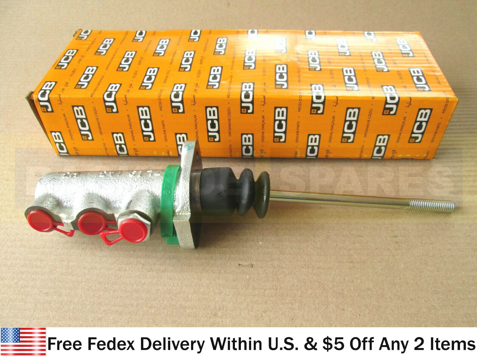 JCB PARTS - GENUINE JCB BRAKE MASTER CYLINDER (PART NO. 15/920110) | eBay