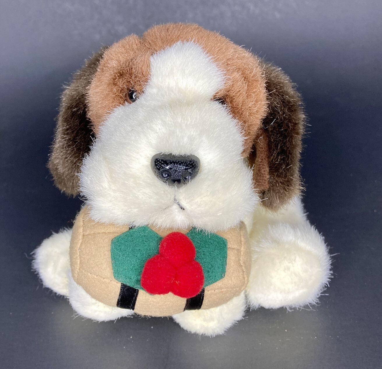 Vintage Russ Berrie Duke St Bernard Plush Stuffed Animal Dog 5 ...