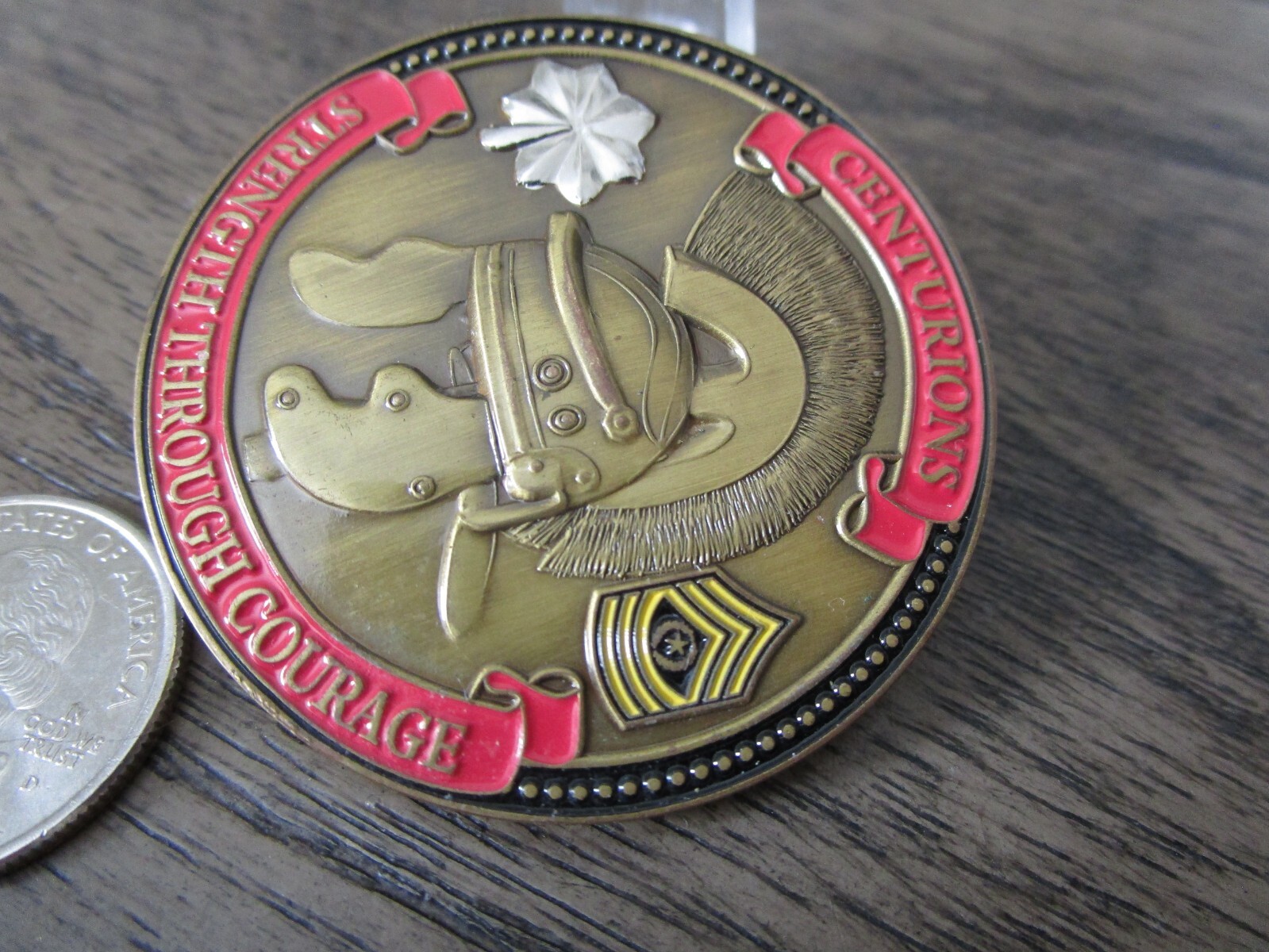 US Army 1BCT 1st Special Troops Battalion Centurions Challenge Coin ...