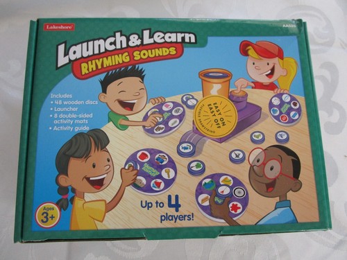 Lakeshore Board Game Launch and Learn RHYMING SOUNDS, COMPLETE ...