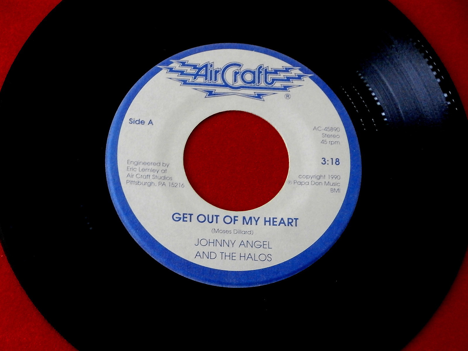 JOHNNY ANGEL AND THE HALOS~ 634-5789 SOULSVILLE USA~ GET OUT OF MY ...