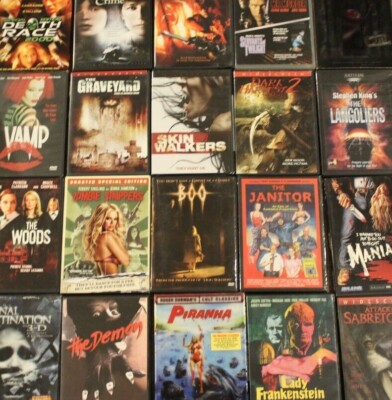 Your Choice of Horror Movies - Rare, Classic, B-Movie Horror DVDs $4.98 ...