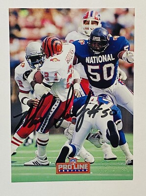 1992 Pro Line Profiles Autograph Mike Singletary (8 of 9) Stamped With ...