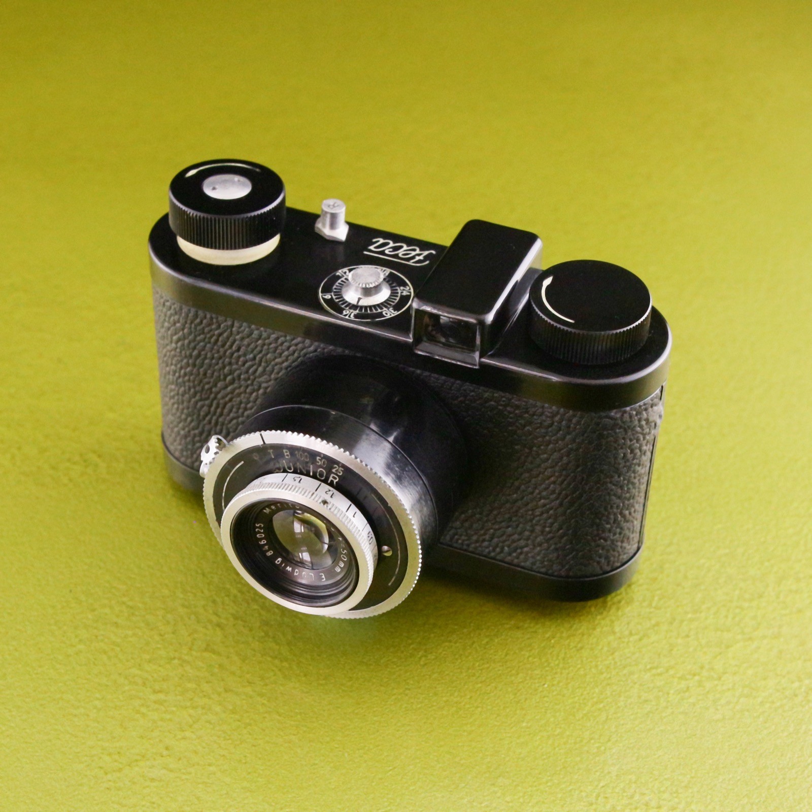 Fertsch Jena FECA A, bakelite camera, Meritar 3.5 / 50 Ludwig, 1955 ...