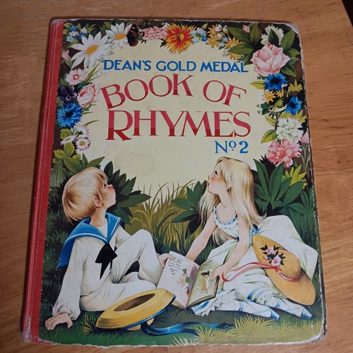 VTG Book Of Rhymes No. 2 -Deans Gold Metal 1963. Children's poetry. | eBay
