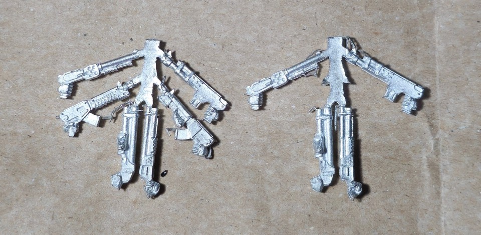 Necromunda Redemptionists Cawdor Cultist Metal Miniatures Rare - OOP ...