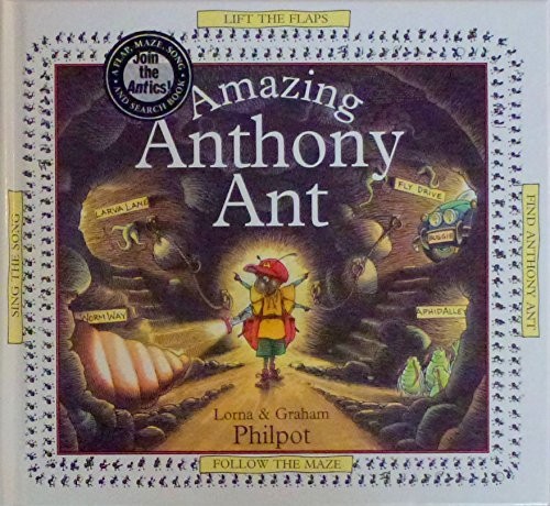 AMAZING ANTHONY ANT By Graham Philpot - Hardcover *Excellent Condition ...