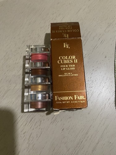 Fashion Fair Color Cubes II Four Tier Lip Gloss 0.4 Oz | eBay