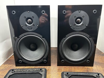 NHT SuperOne Speakers 25-150 Watts 8 Ohms Black Bookshelf Speakers | eBay