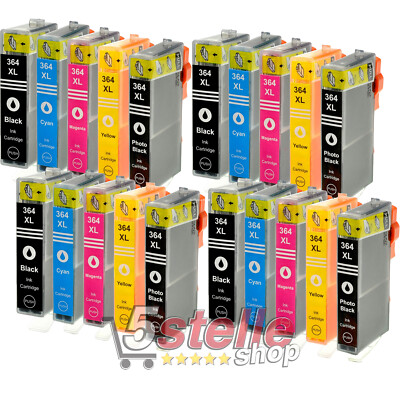 KIT 20 CARTUCCE 364 XL PER HP PHOTOSMART C309 C309a C309g C309h | eBay