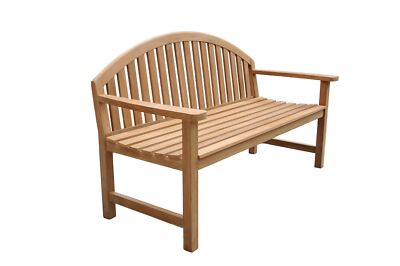 Giverny 5 Feet Luxe Deep Seated Bench Grade A Teak Wood Outdoor Patio ...