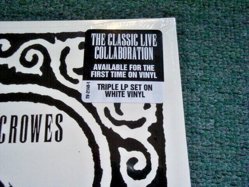 JIMMY PAGE & THE BLACK CROWES--Live At The Greek 1ST WHITE VINYL 3 LP ...