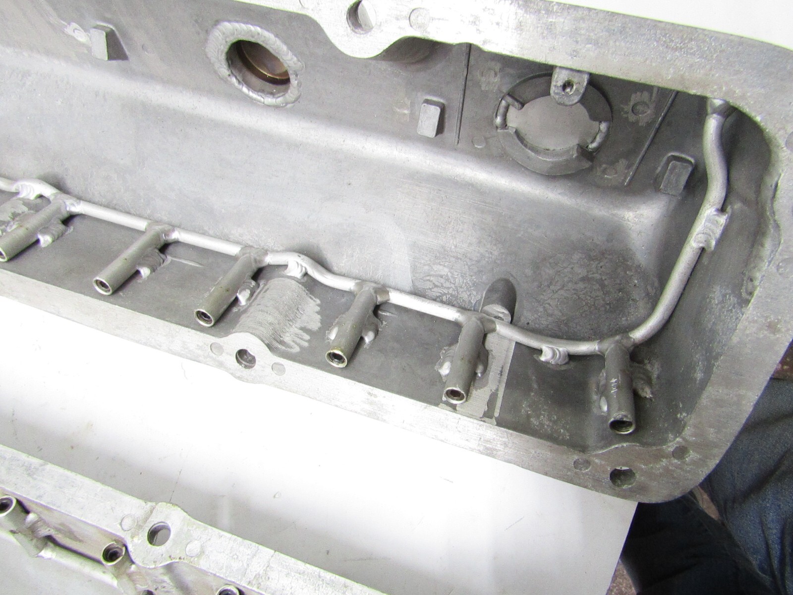 FORD MOTORSPORT 351 CLEVELAND VALVE COVERS WITH OILERS | eBay