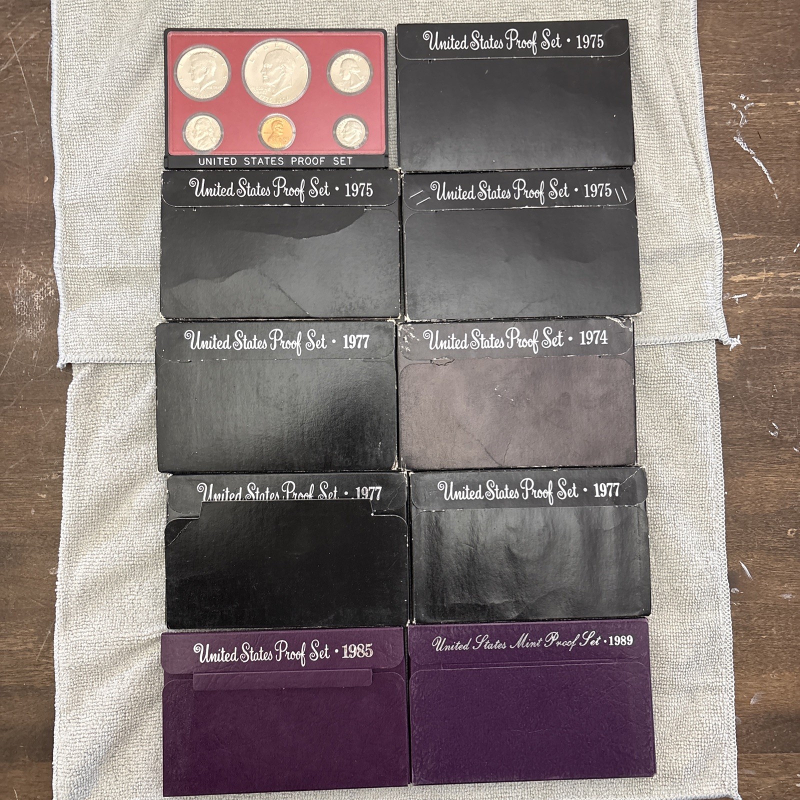 S Clad Proof Sets LOT OF 10 | eBay