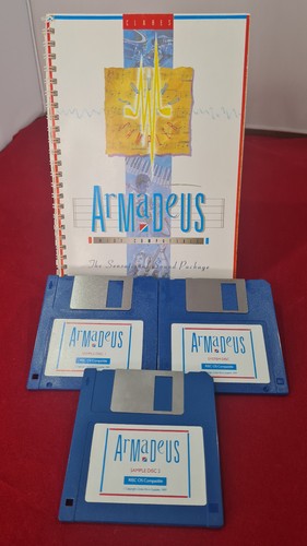 Armadeus Sound Software & Manual for Acorn RISC OS Computers BBC A3000 ...