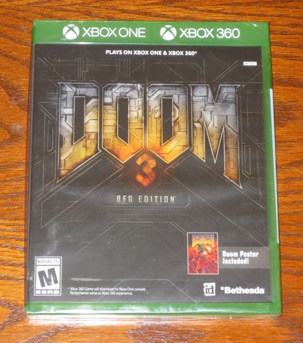 DOOM 3 BFG - Microsoft Xbox One 360 *NEW - Damaged Case* 93155171046 | eBay