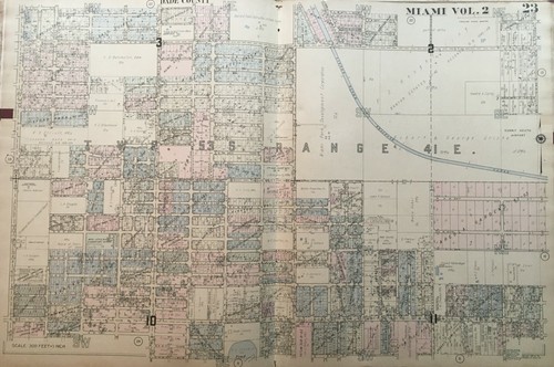 1948 WEST LITTLE RIVER MIAMI FLORIDA ARCOLA LAKES PARK ATLAS MAP | eBay