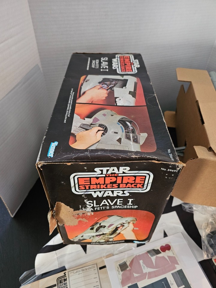 Slave 1 1981 STAR WARS Vintage Original MIB NEW Unused Contents RARE ...